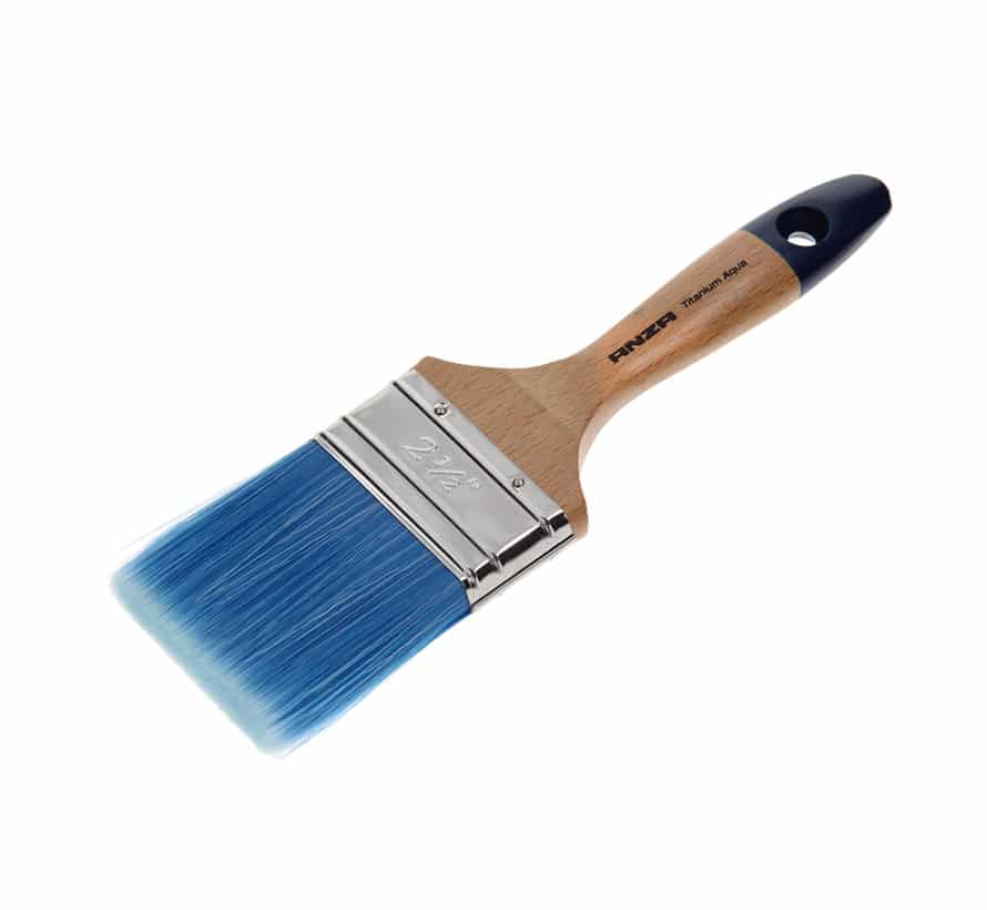 Anza Titanium Aqua Kwast Plat - Verfplaza