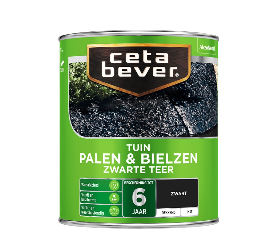 Cetabever Palen & Bielzen Zwarte Teer kopen? - Lage prijzen - Verfplaza