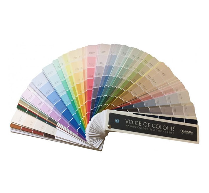 Voice of Colour Histor/Sigma kleurenwaaier