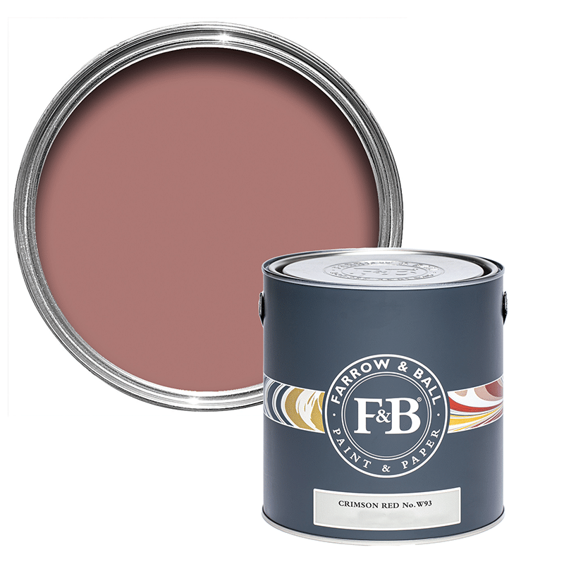 Farrow and Ball Crimson Red No. W93 - Verfplaza
