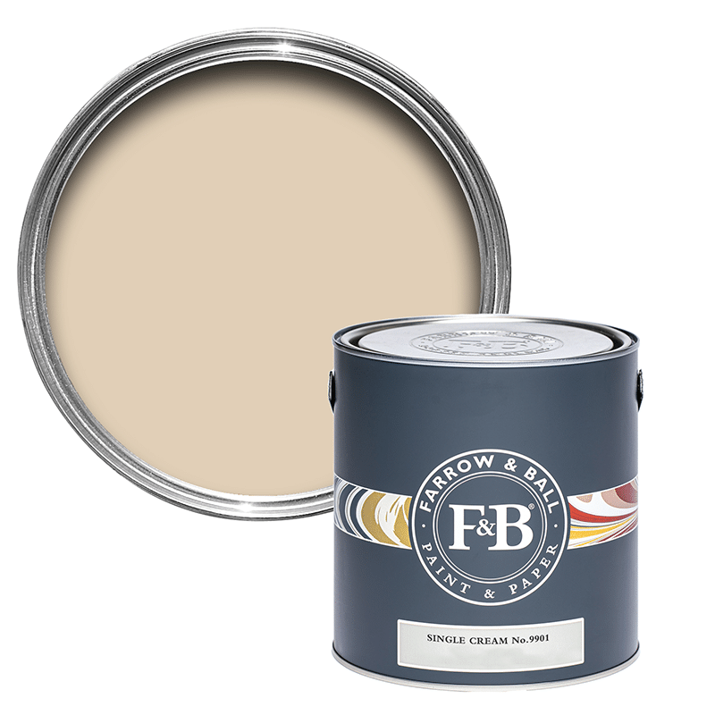 Farrow and Ball Single Cream No. 9901 - Verfplaza