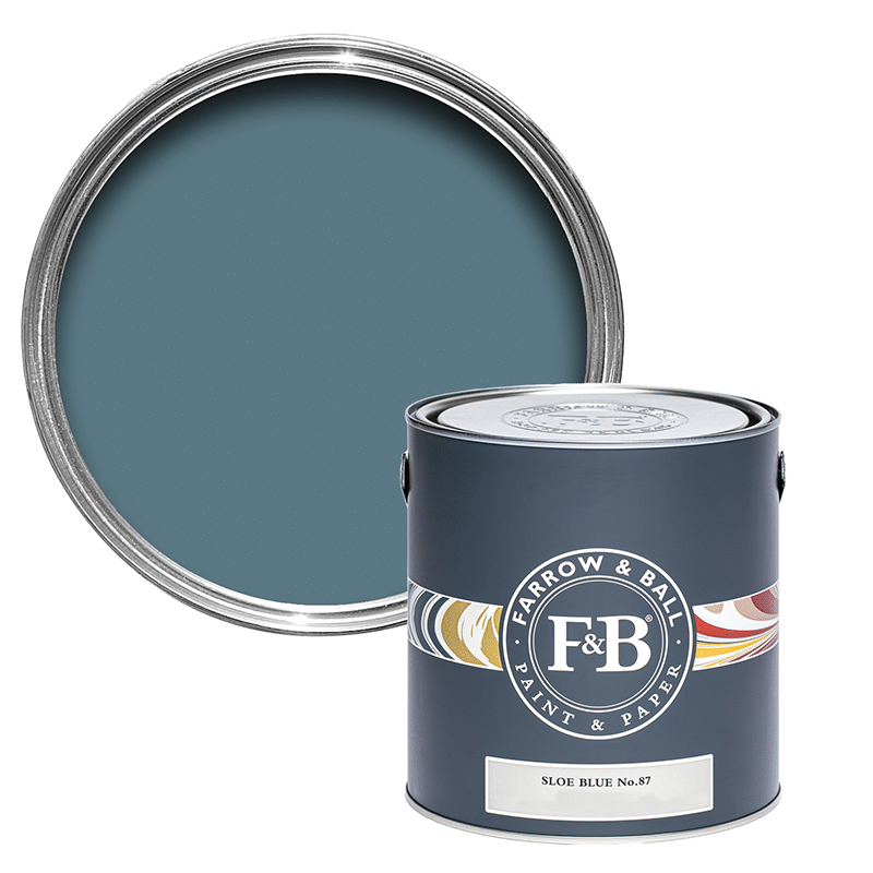 Farrow and Ball Sloe Blue No. 87 - Verfplaza