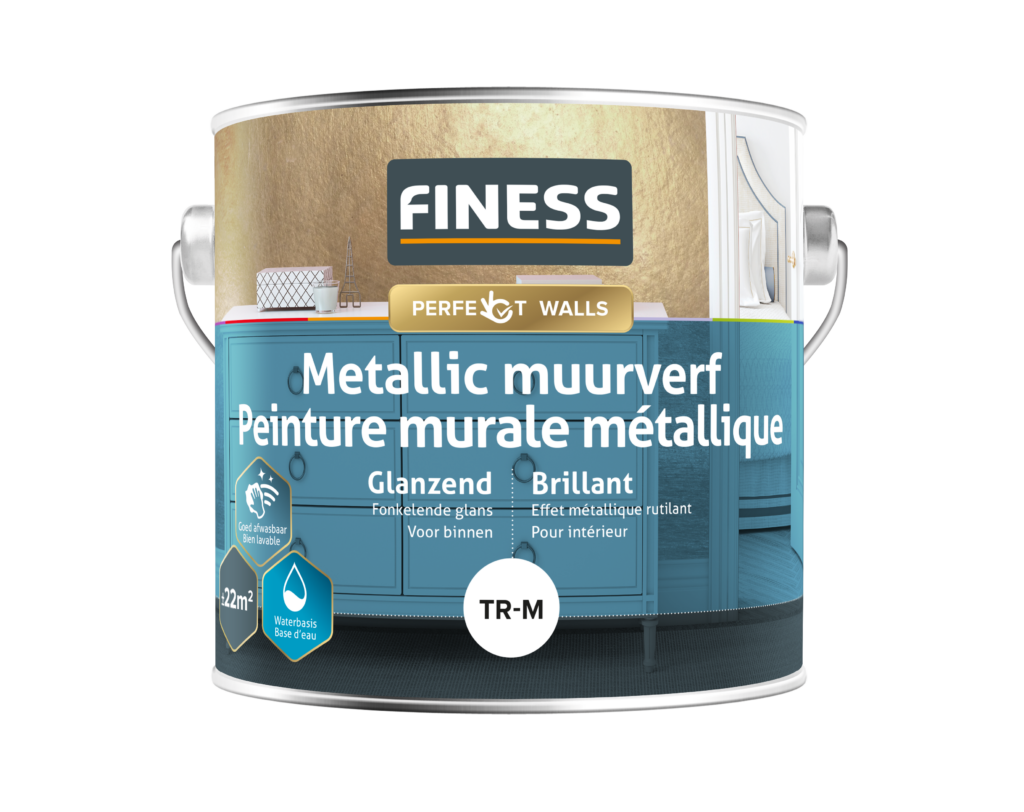 Finess Metallic Muurverf - Verfplaza
