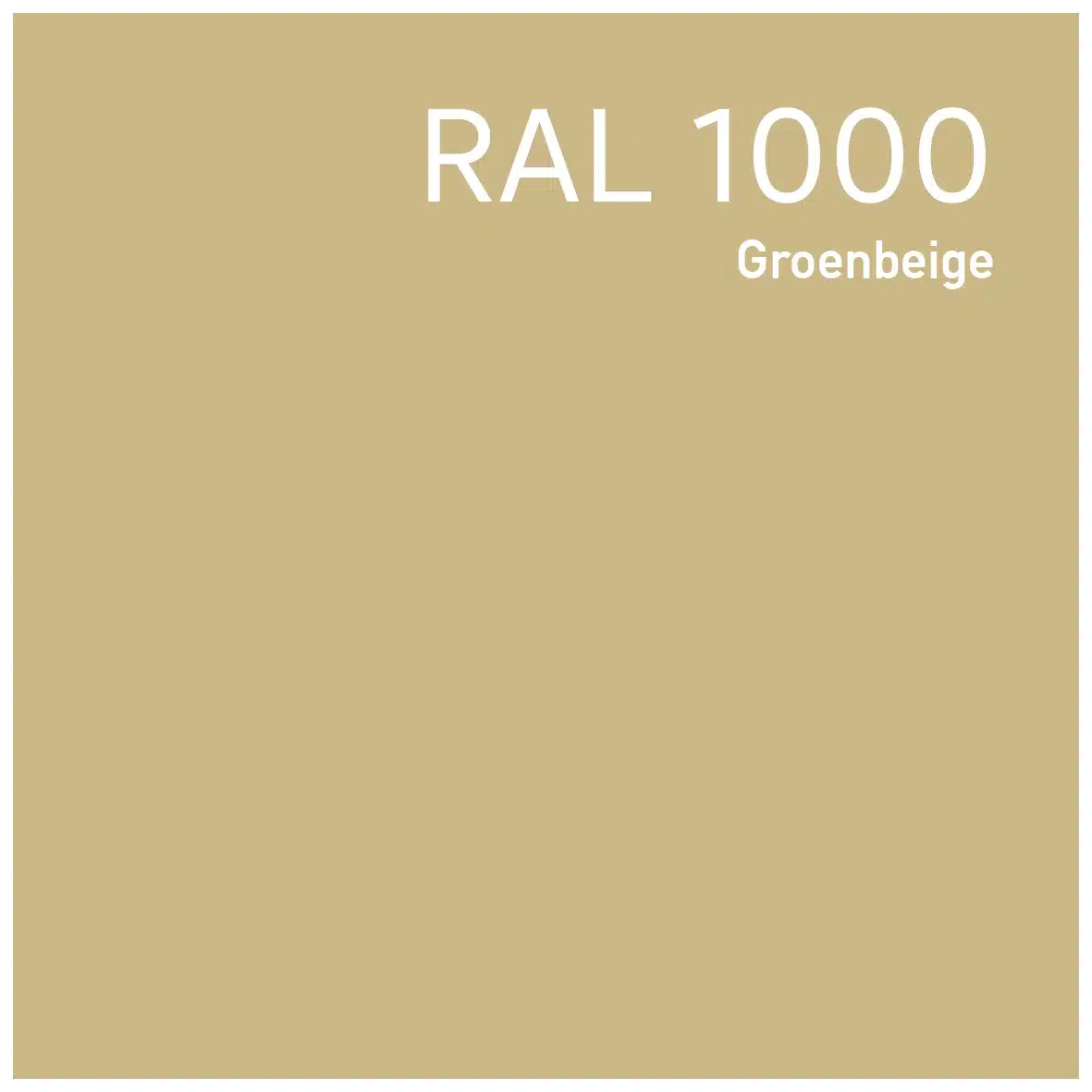 RAL 1000 Groenbeige - Verfplaza