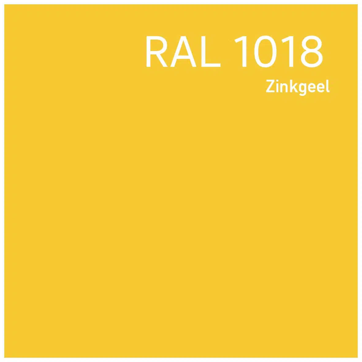 RAL 1018 Zinkgeel kopen? Verf-plaza