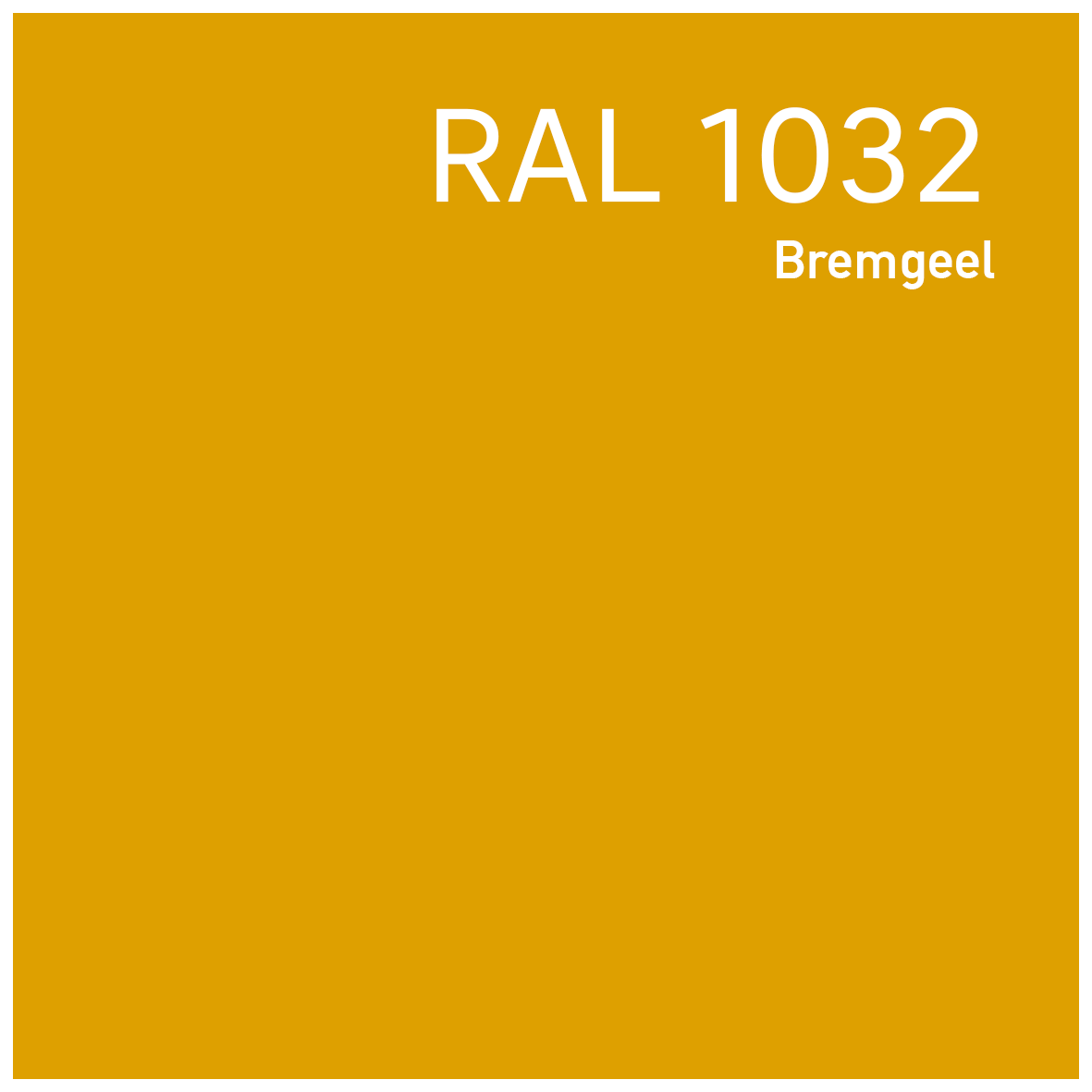 RAL 1032 Bremgeel - Verfplaza