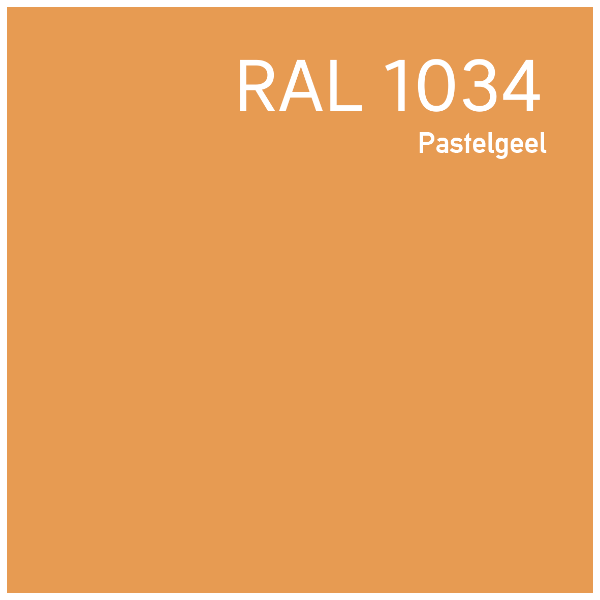 RAL 1034 Pastelgeel - Verfplaza