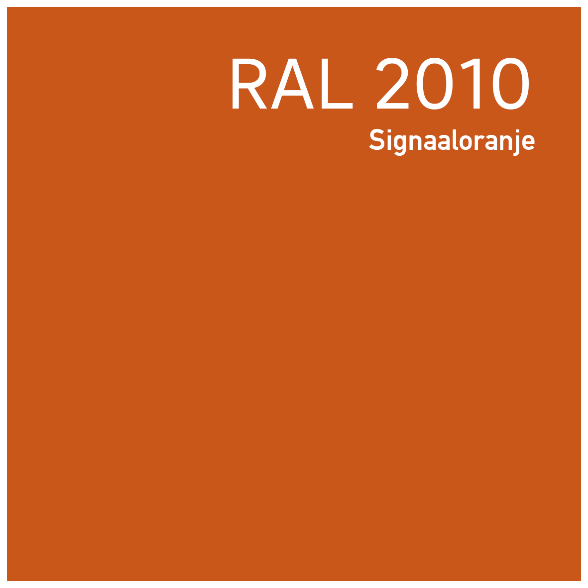 RAL 2010 Signaaloranje - Verfplaza