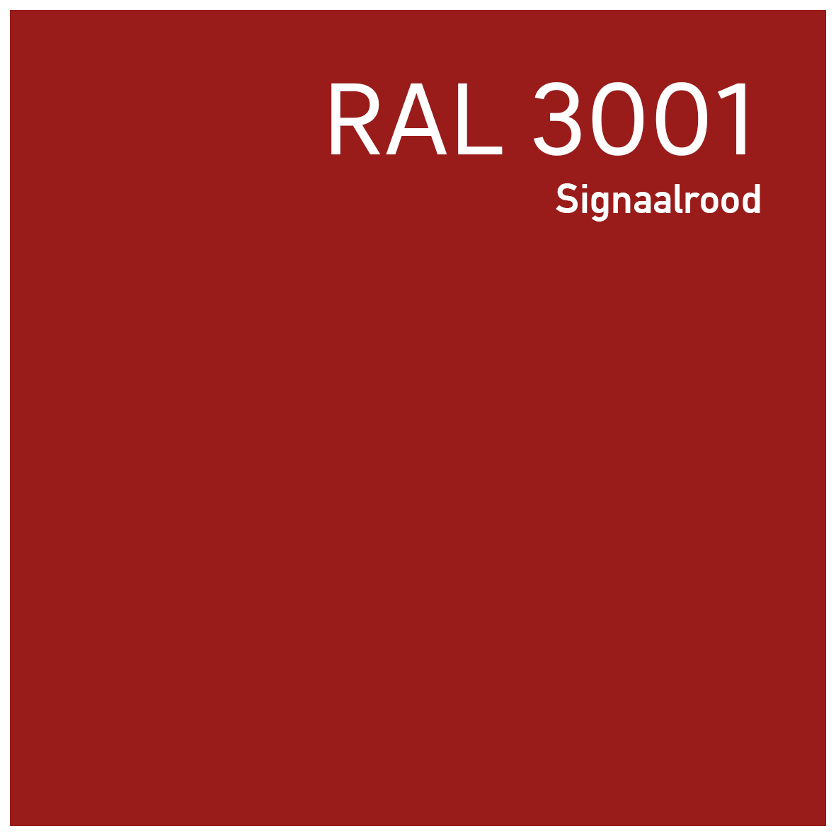 RAL 3001 Signaalrood - Verfplaza