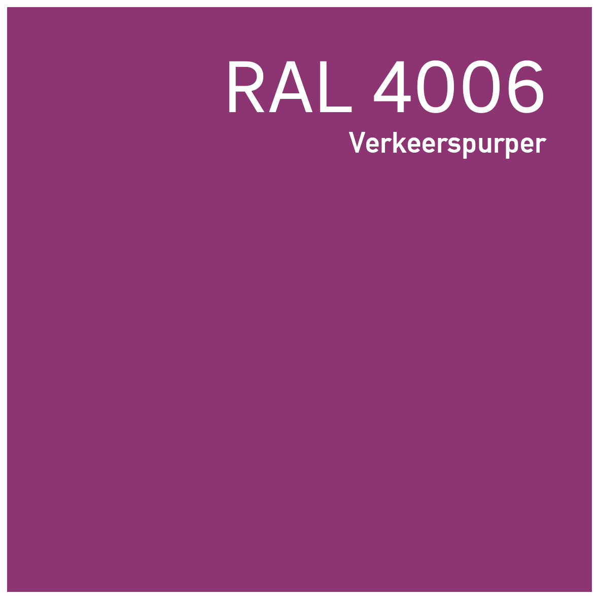 RAL 4006 Verkeerspurper - Verfplaza
