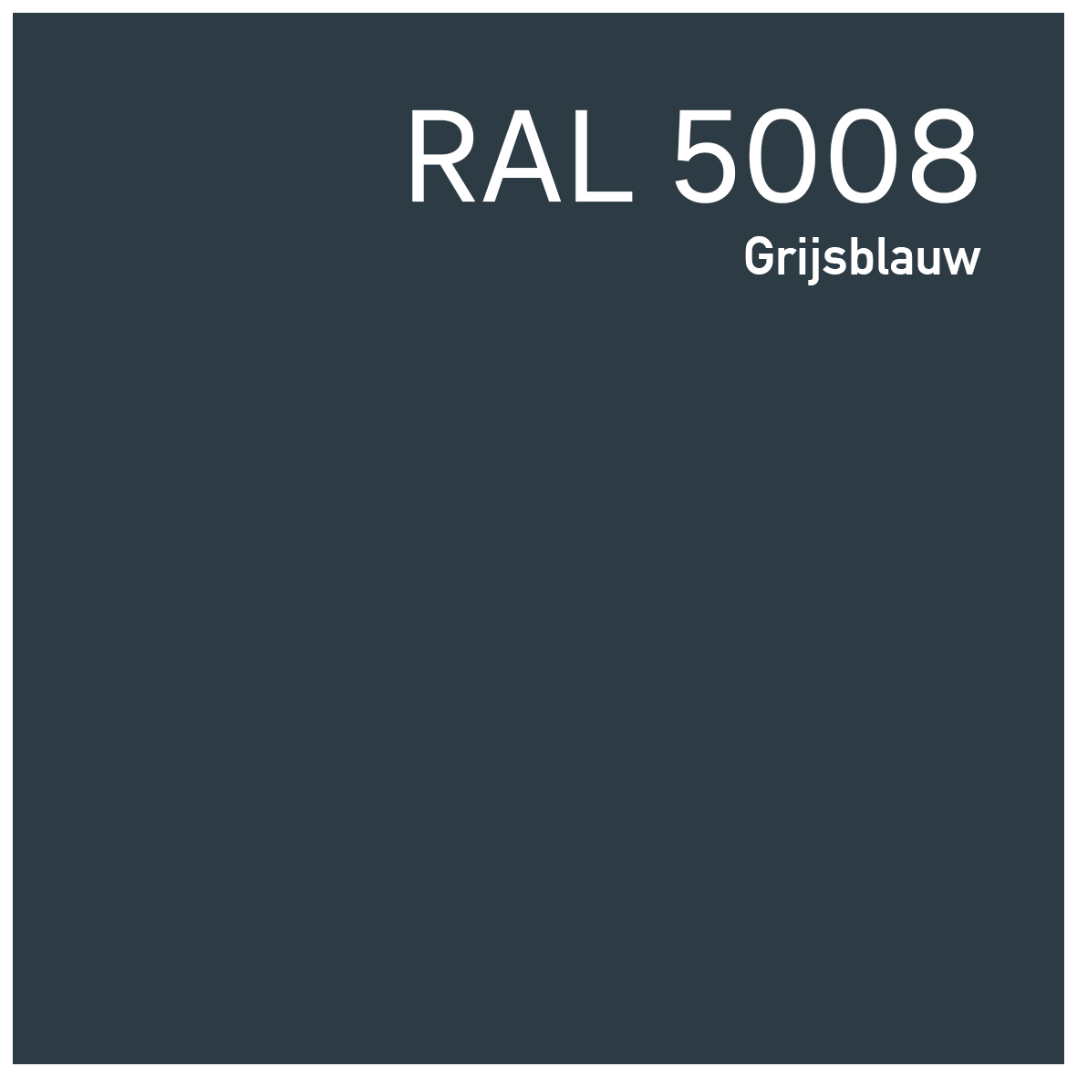 RAL 5008 Grijsblauw - Verfplaza