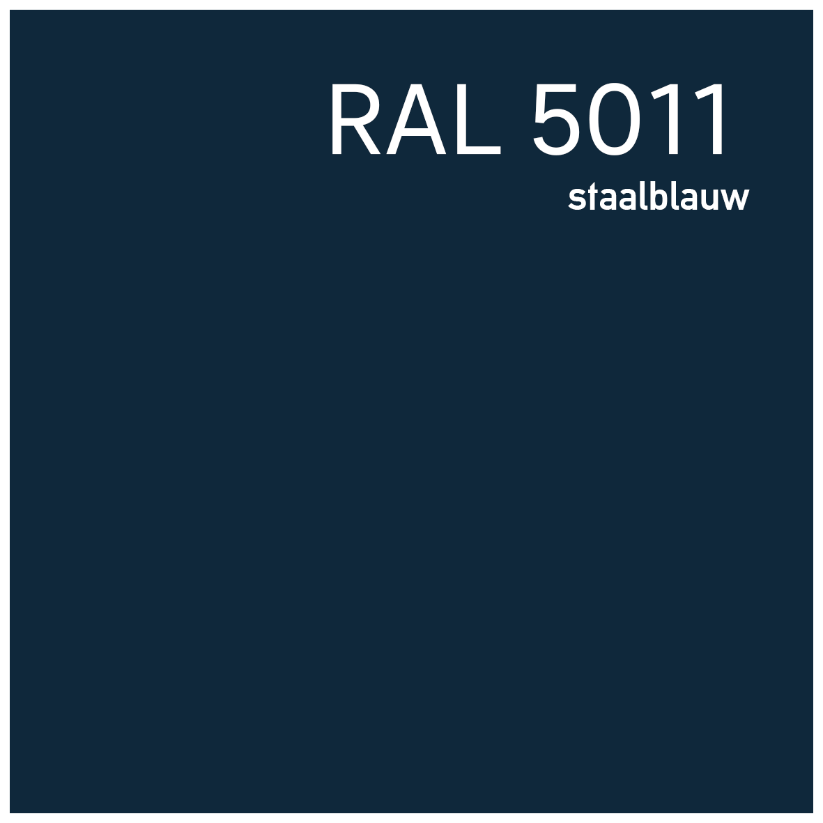 RAL 5011 Staalblauw - Verfplaza