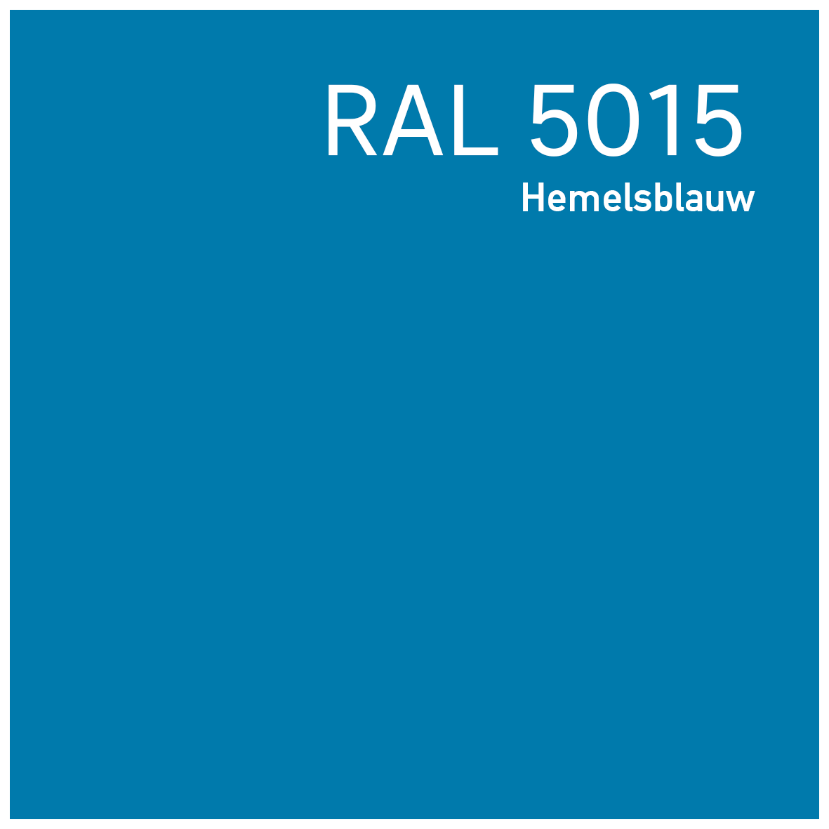 RAL 5015 Hemelsblauw - Verfplaza