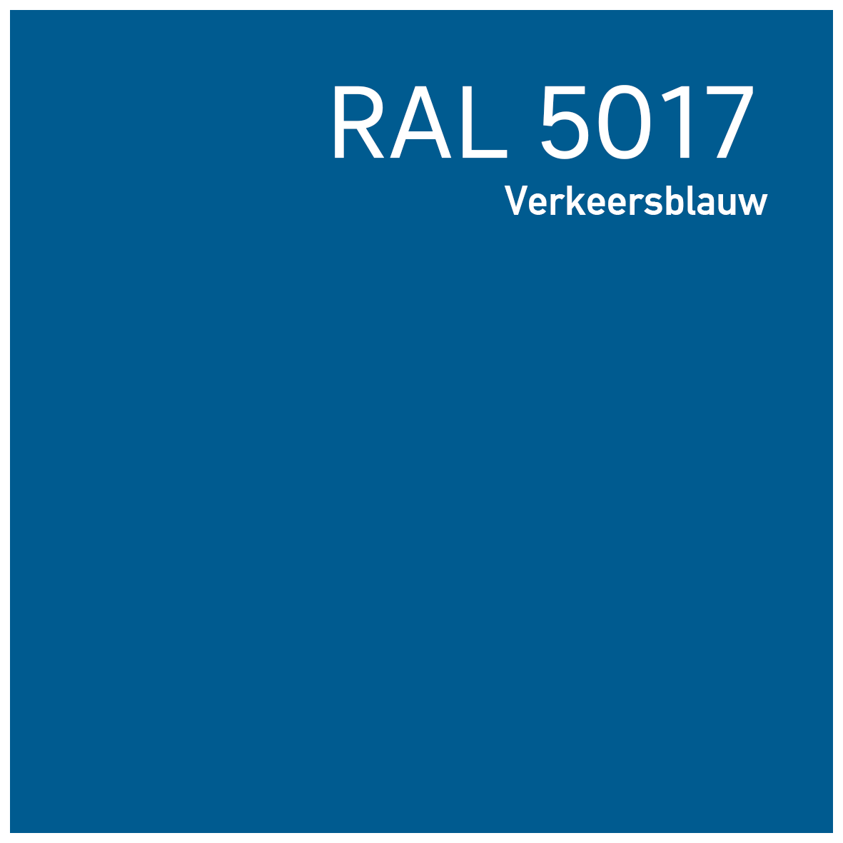 RAL 5017 Verkeersblauw - Verfplaza