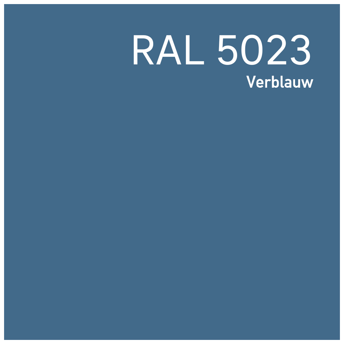 RAL 5023 Verblauw - Verfplaza