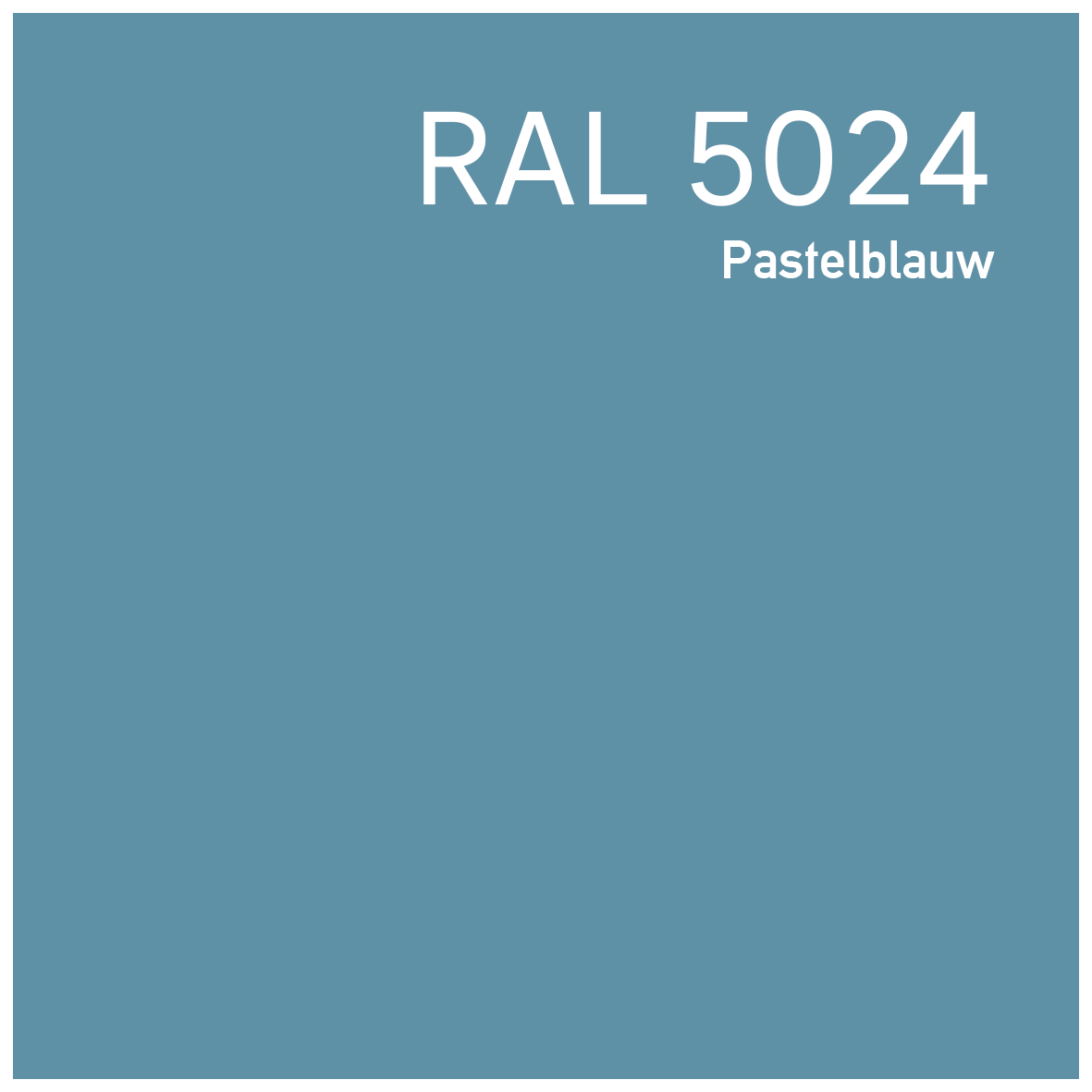 RAL 5024 Pastelblauw - Verfplaza