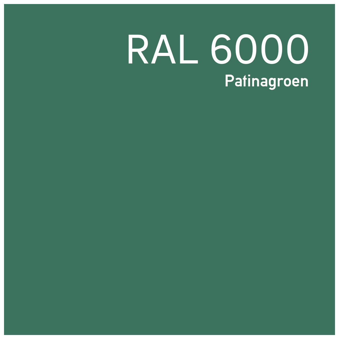 RAL 6000 Patinagroen - Verfplaza