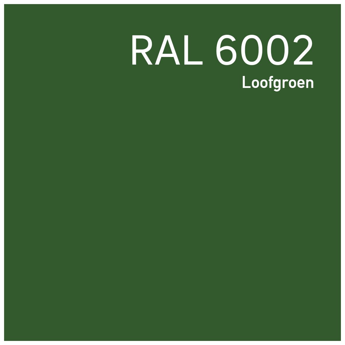 RAL 6002 Loofgroen - Verfplaza