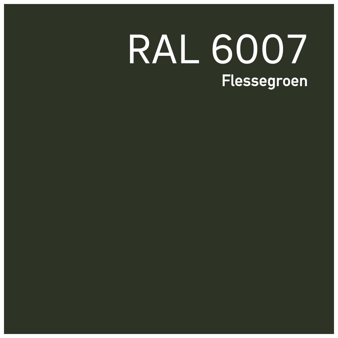 RAL 6007 Flessegroen - Verfplaza
