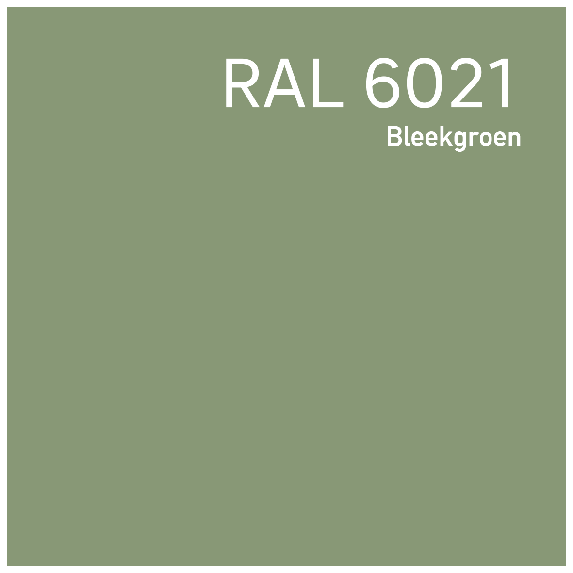 RAL 6021 Bleekgroen - Verfplaza