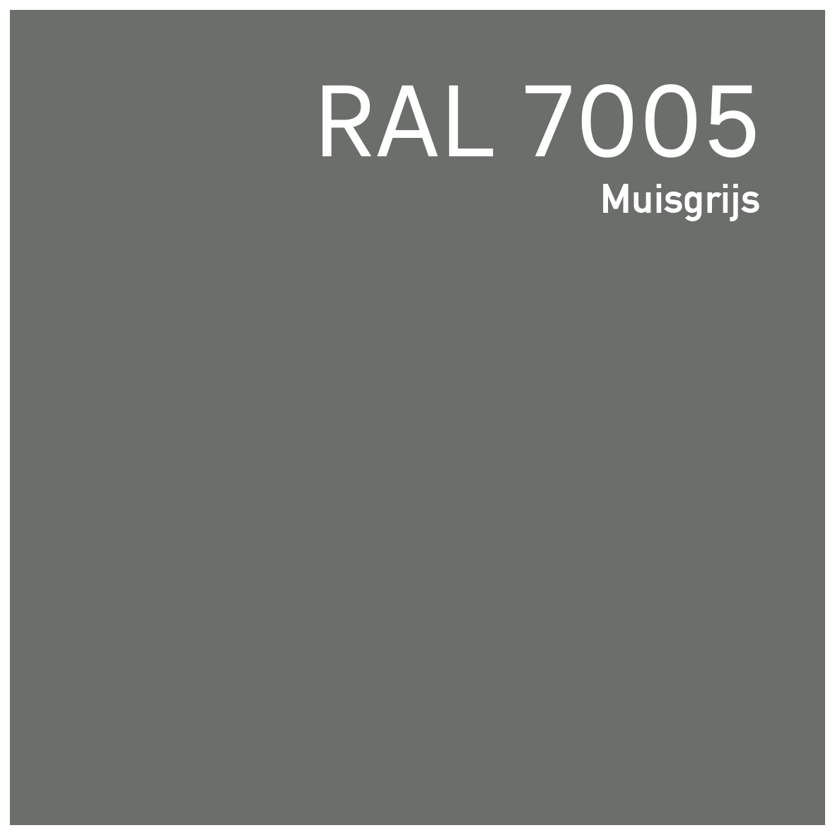 RAL 7005 Muisgrijs - Verfplaza