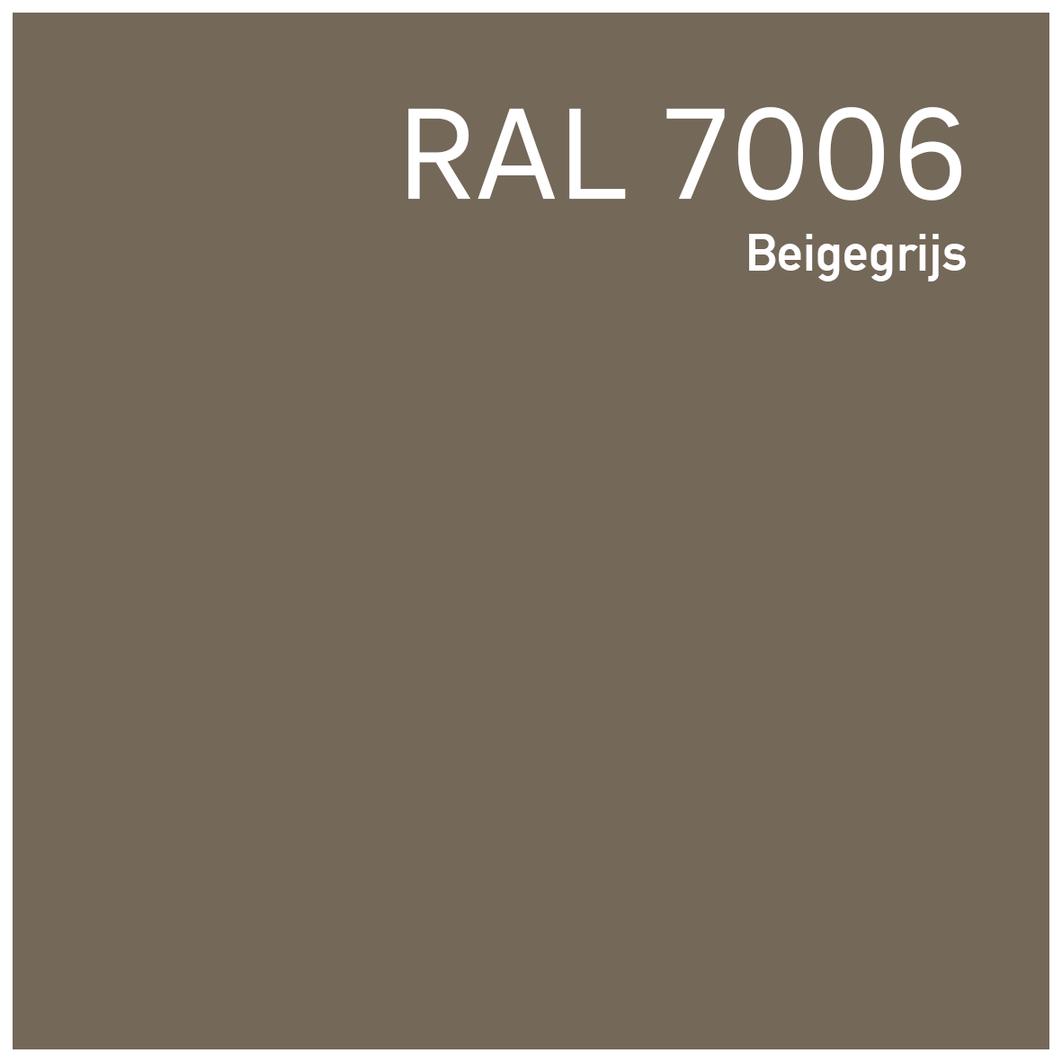 RAL 7006 Beigegrijs - Verfplaza