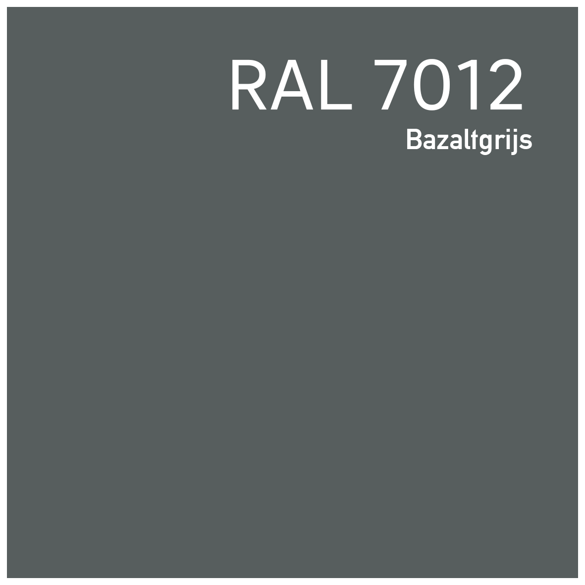 RAL 7012 Bazaltgrijs - Verfplaza