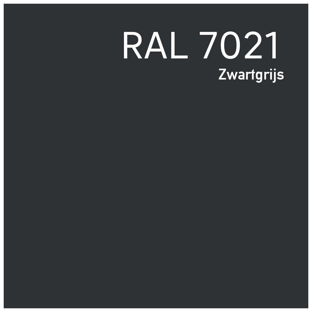 RAL 7021 Zwartgrijs | Verf-plaza