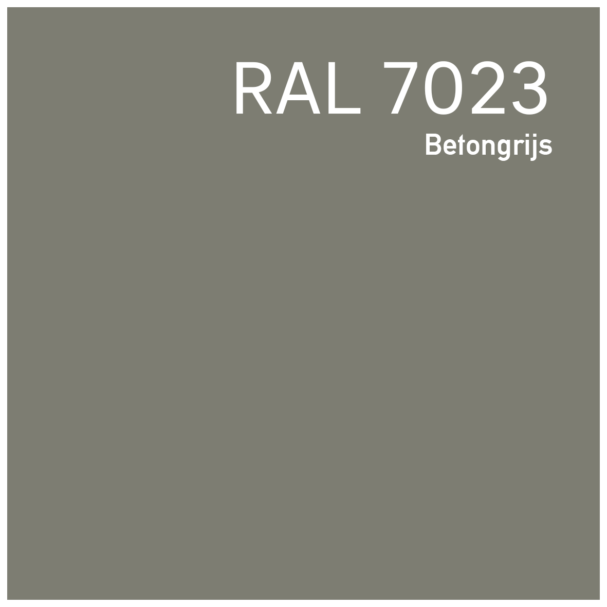 RAL 7023 Betongrijs - Verfplaza