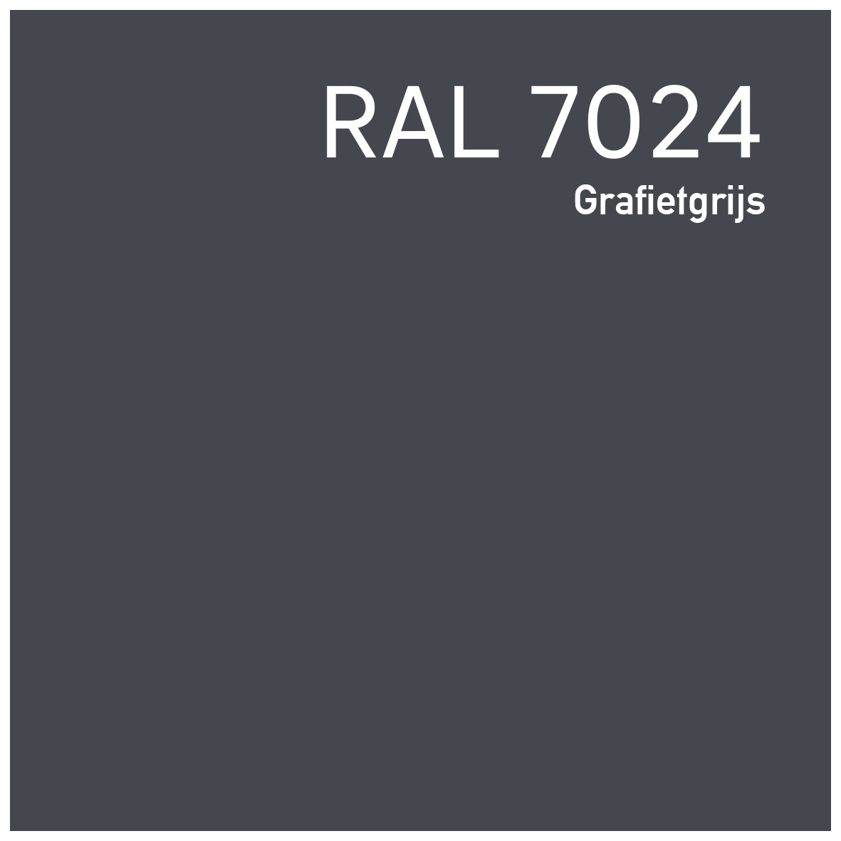 RAL 7024 Grafietgrijs - Verfplaza