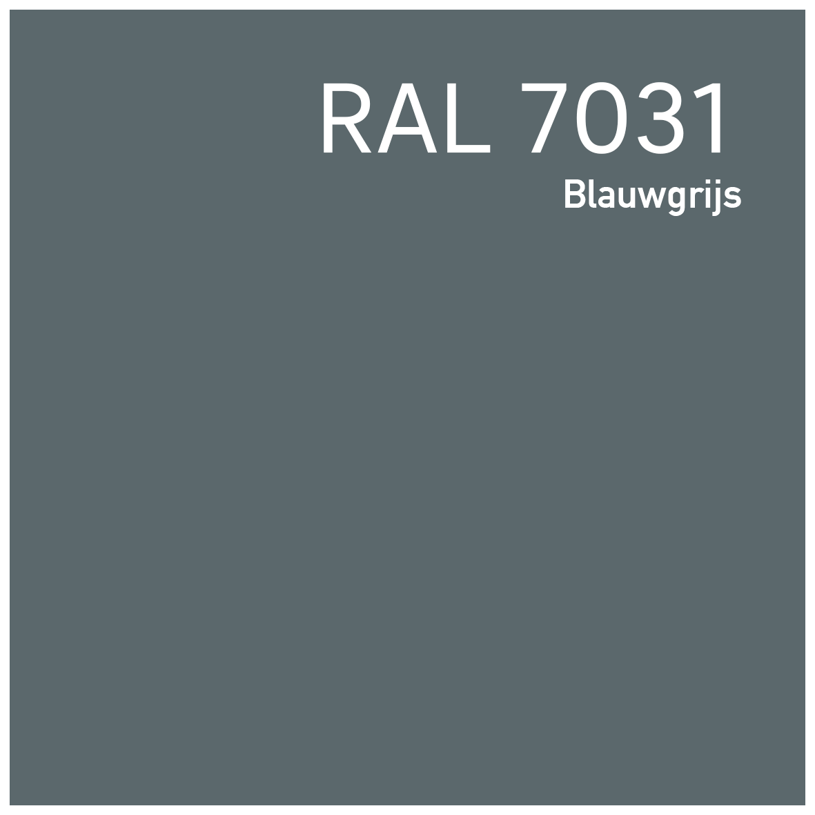 RAL 7031 Blauwgrijs - Verfplaza