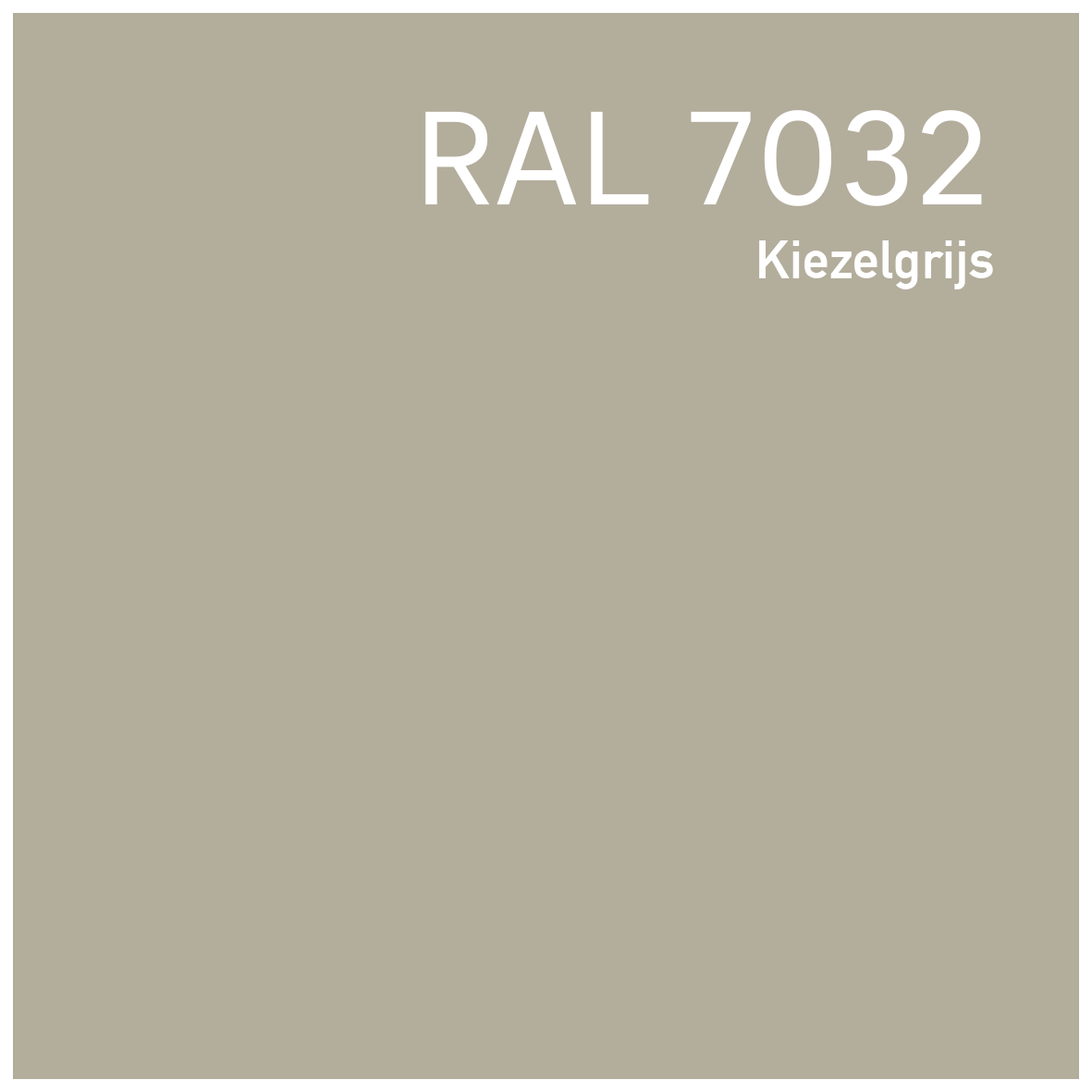 RAL 7032 Kiezelgrijs - Verfplaza