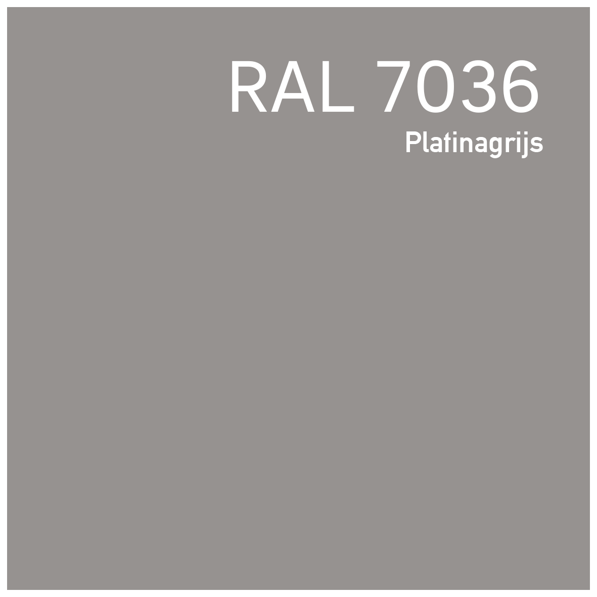 RAL 7036 Platinagrijs - Verfplaza