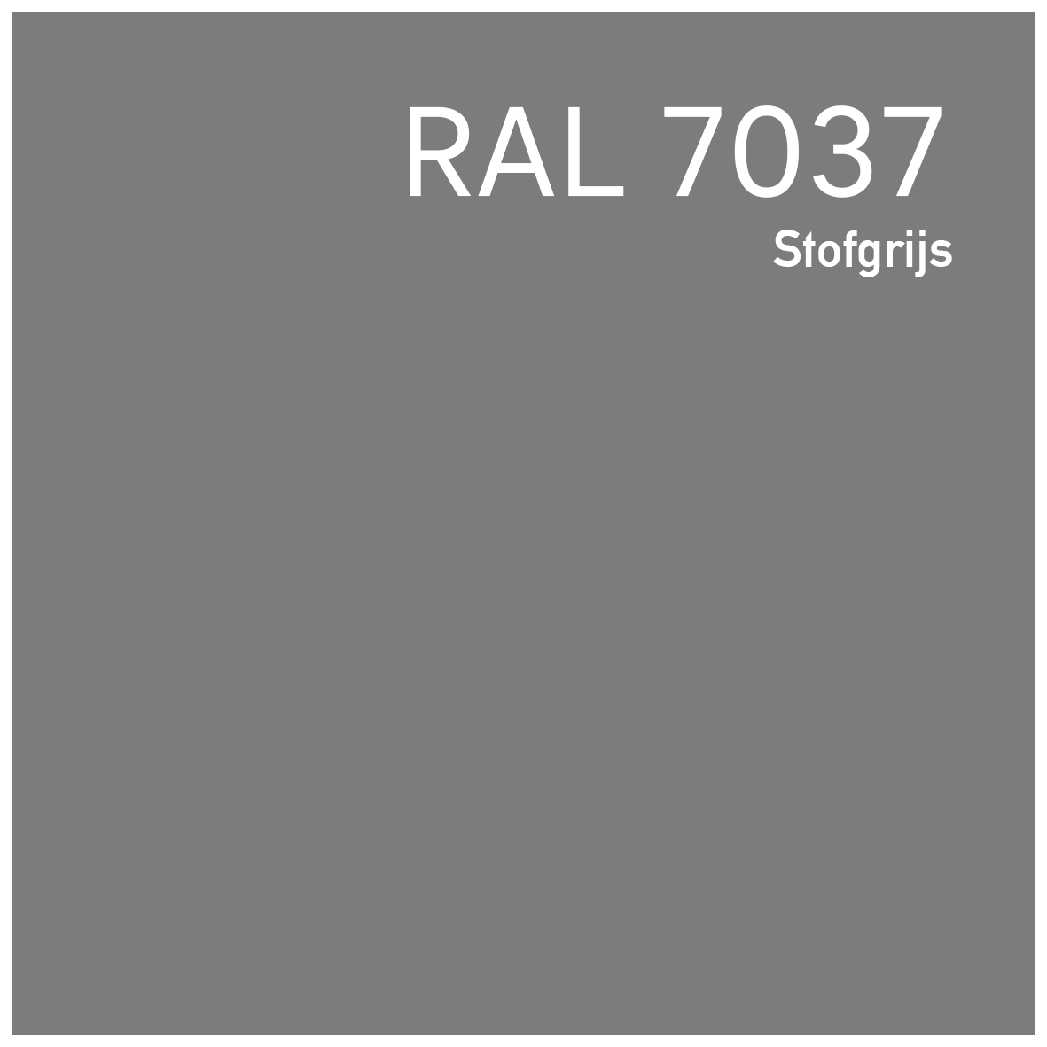 RAL 7037 Stofgrijs - Verfplaza