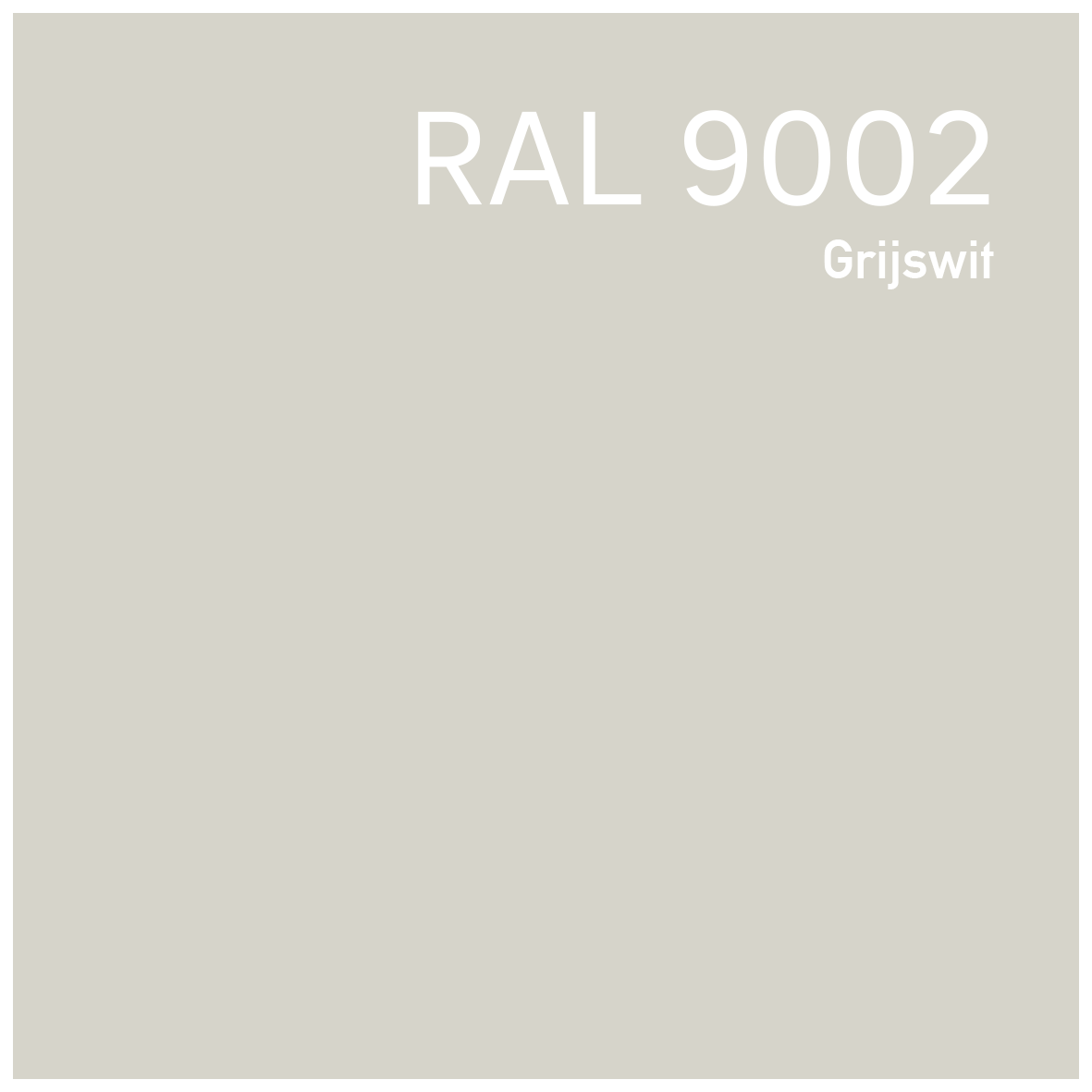 RAL 9002 Grijswit - Verfplaza