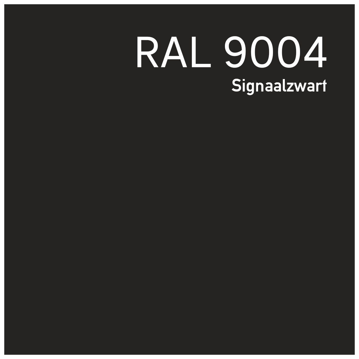 RAL 9004 Signaalzwart - Verfplaza