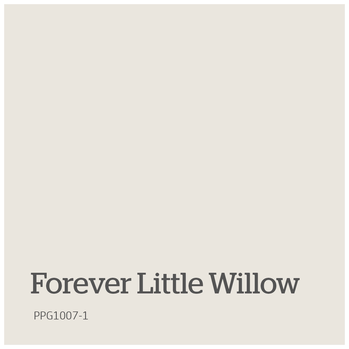 PPG1007-1 - Forever Little Willow - Verfplaza