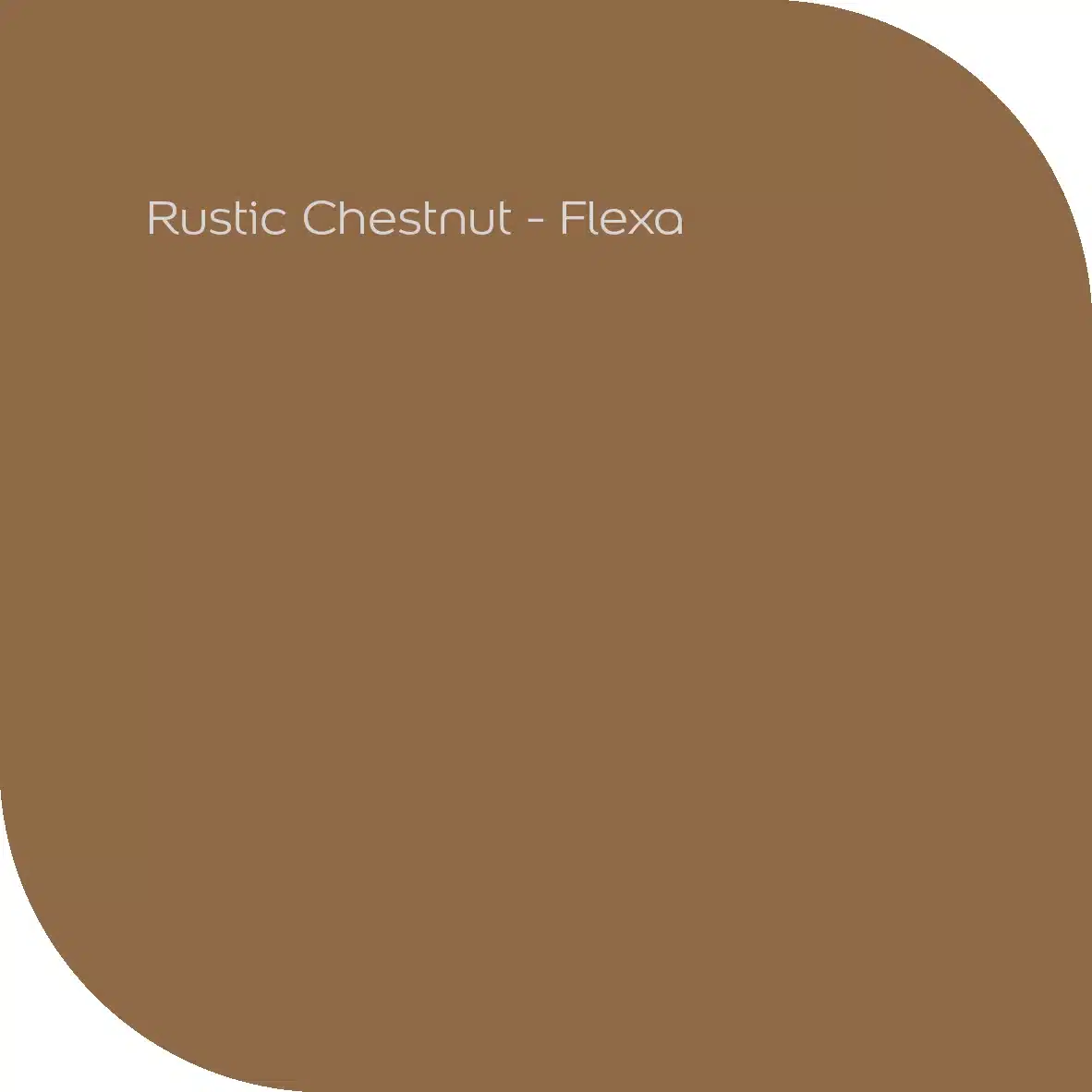 Rustic Chestnut Flexa kleur