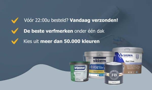 Verf kopen? Verf tot 50% goedkoper | Bestel bij Verf-plaza