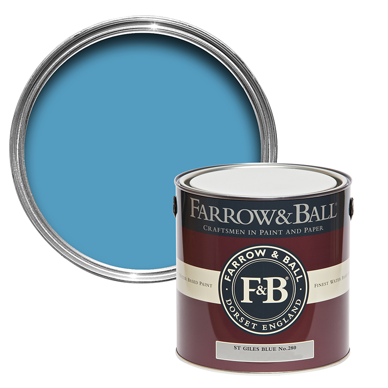 Farrow and Ball St Giles Blue No. 280 - Verfplaza
