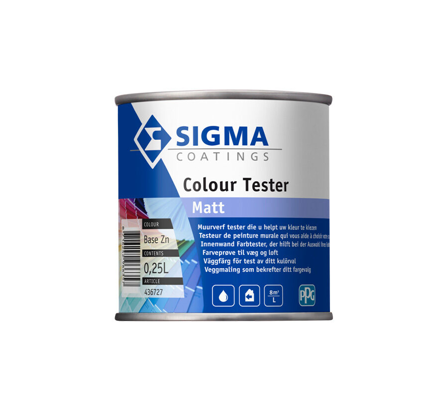 Sigma Colour Tester Matt kopen? Keuze uit alle kleuren