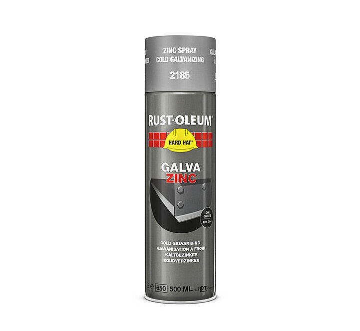 Rust-Oleum Hard Hat Zinkspray Galva Zinc 2185 | kopen - Verfplaza